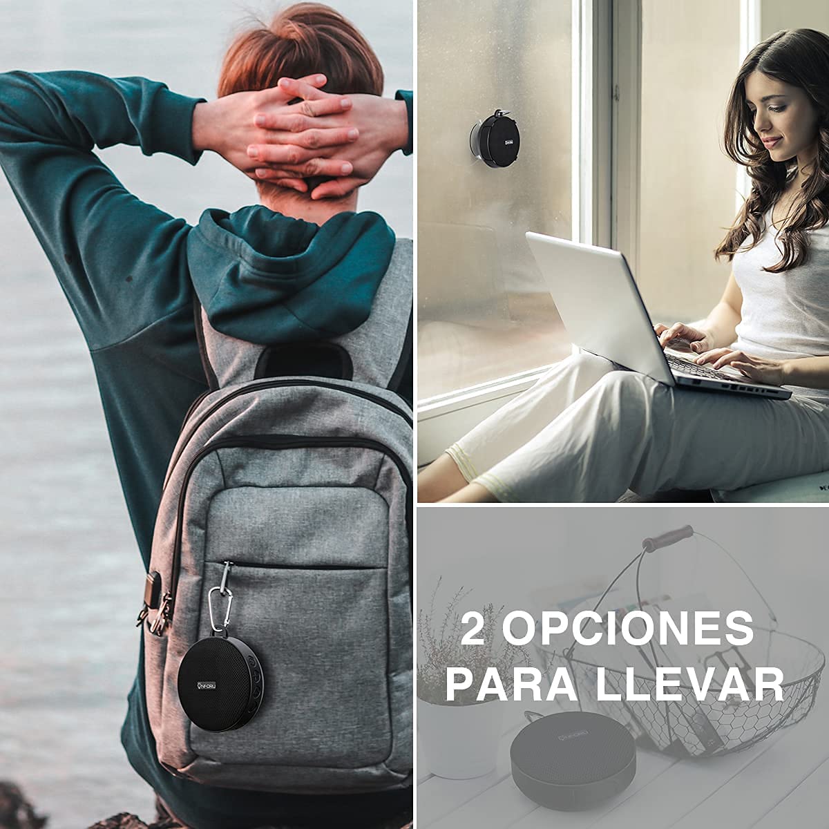 iHip Wireless Suction Speaker – iHip: Electronic Accessories